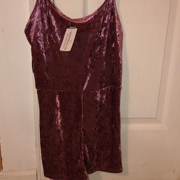 Windsor | Shorts | One Piece Velvet Outfit | Poshmark